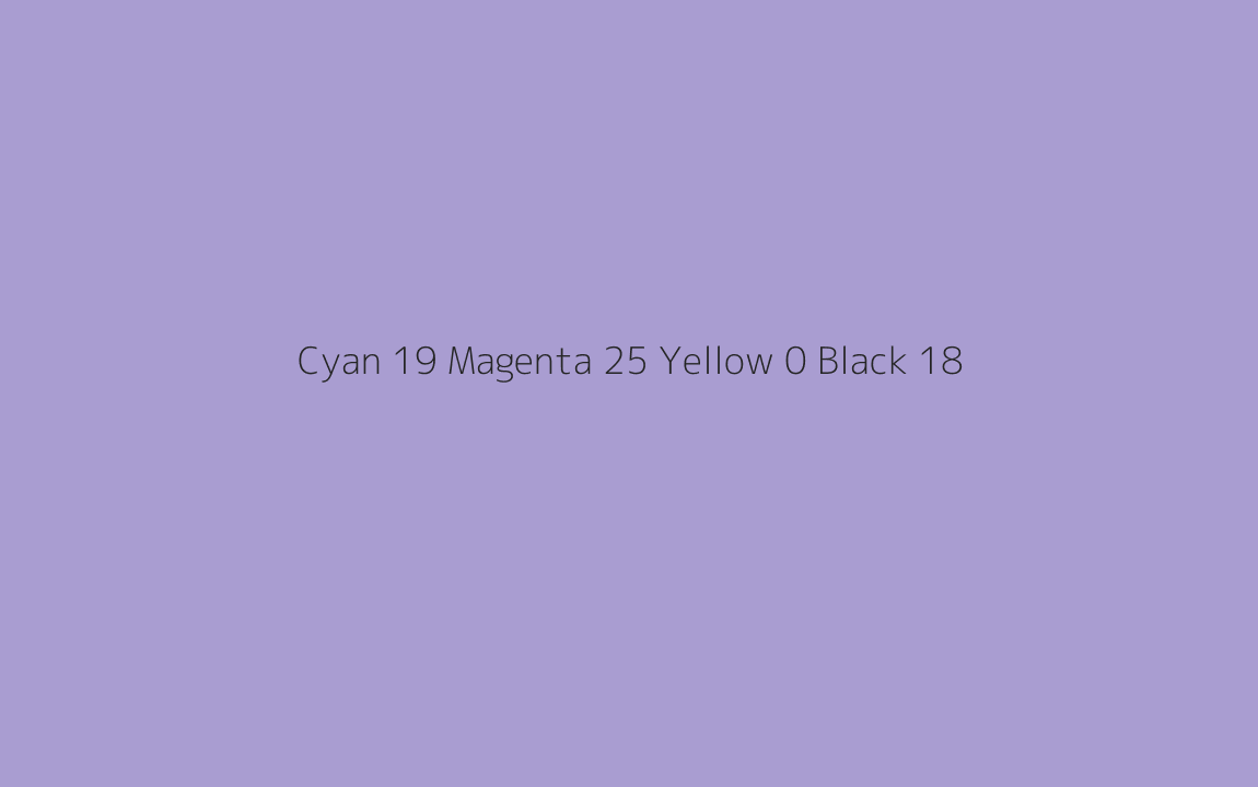 Lavender CMYK Color Code Lavender CMYK Color Code